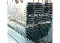 China High Speed Automatic C Purlin Roll Forming Machine , 13 Row Purlin Making Machine for sale