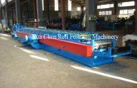 China Metal Roofing Z Purlin Roll Forming Machine For Color Steel Plate With CE / ISO for sale