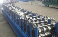 China Rainspout Sheet Metal Roll Forming Machine ISO / CE For Tube Bending for sale