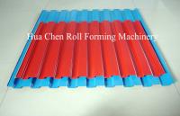 China 3kw Color Steel Plate Rolling Shutter Machine 18rows PLC Control for sale
