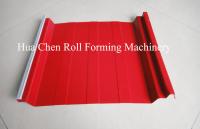 China Aluminum Single Layer Roofing Sheet Roll Forming Machine , Galvanized Board for sale