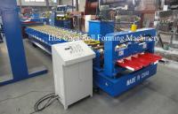 China Hydraulic Cutting 17 Stations Roofing Roll Forming Machine High Grade 45# Steel for sale