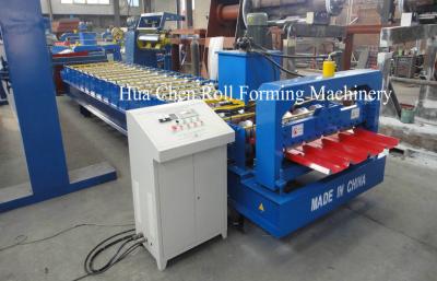 China Hydraulic Cutting 17 Stations Roofing Roll Forming Machine High Grade 45# Steel for sale