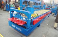 China Hydraulic Cutting 17 Stations Roofing Roll Forming Machine High Grade 45# Steel for sale