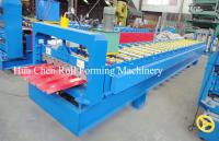 China Asia Market 914 Material Roof Sheet Making Machine With SImens PLC Control for sale