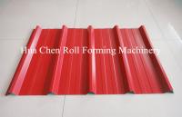 China Asia Market 914 Material Roof Sheet Making Machine With SImens PLC Control for sale