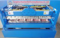 China Auto Color Steel Roofing Sheet Metal Roll Forming Machines / Equipment In Plant for sale
