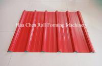 China Auto Color Steel Roofing Sheet Metal Roll Forming Machines / Equipment In Plant for sale