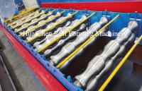 China High Frequency Double Layer Glazed Tile Roll Forming Machine With 15 / 21 Rows for sale