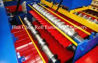 China Double Layer Roof Panel Color Steel Sheet Roll Forming Machine With 12 / 13 Rows for sale
