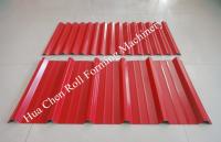 China Double Layer Roof Panel Color Steel Sheet Roll Forming Machine With 12 / 13 Rows for sale