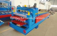 China 7.5Kw Hydraulic Power Tile And Roof Double Layer Cold Roll Forming Machine With CE for sale