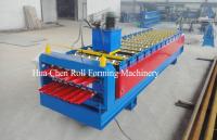 China Color Steel Plate Double Layer Roof Panel Roll Forming Machine 1200 / 1250mm Width for sale