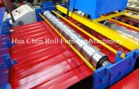 China 1.2 Inch Single Chain Drive Roof / Wall Sheet Metal Roll Forming Machines for sale