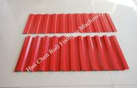China 1.2 Inch Single Chain Drive Roof / Wall Sheet Metal Roll Forming Machines for sale