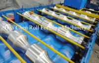 China Double Layer Cold Roll Forming Equipment For Color Steel Plate , Hydraulic Control System for sale