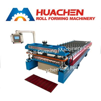 China Metal Roofing Iron Tile Manufacturing Machine - Cold Rolling Forming Equipment for sale