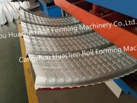 China Metal steel tile roof panel sheet forming machine - An automatic machine for use on roofs and walls for sale