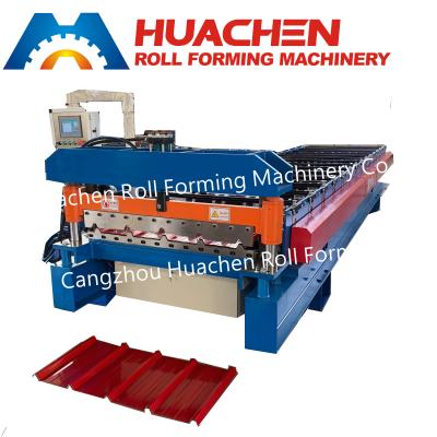 China 15 Stations Wall Panel Roll Forming Machine with 45# Steel Construction and Chain Drive for Efficient Production for sale