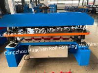 China Metal coil forming machine for tile production for sale