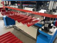 China Single-layer roof tile forming machine, corrugated metal tile making machine, corrugated sheet forming machinery for sale