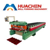 China High-strength metal roll single-layer roof tile forming machine, corrugated sheet rolling forming machine for sale