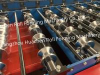 China A metal roof panel manufacturing machine for producing tile-shaped corrugated roof panels by rolling process for sale