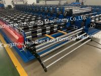 China A metal roof panel manufacturing machine for producing tile-shaped corrugated roof panels by rolling process for sale