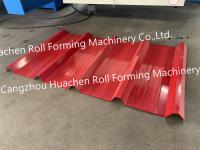 China A metal roof panel manufacturing machine for producing tile-shaped corrugated roof panels by rolling process for sale