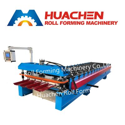 China Metal panel house wall machine  Ceramic tile manufacturing machine  Wave-shaped trapezoidal roof tile forming machine for sale