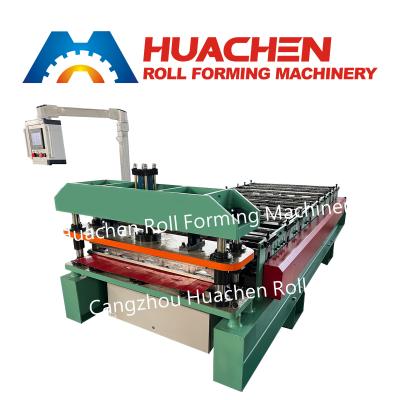 China Iron plate manufacturing machine, metal roof panel forming machine, tile manufacturing machine for sale