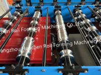 China Trapezoid Roofing Tile Roll Forming Machine Standing Seam Roof Rolling for sale