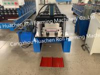 China A tile-making machine / roof panel forming machine that uses metal coil rolling process for sale