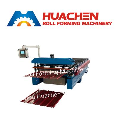 China Fully automatic metal corrugated roof panel manufacturing machine Ibr roof panel machine tile manufacturing machine for sale