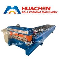 China Roof Panel Step Tile Roll Forming Machine Roof and Wall Sheet Roller Machine for sale