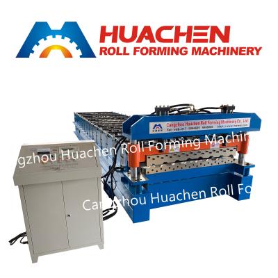China Steel plate profile structure rolling floor forming machine, roof panel, wall panel, roof for sale