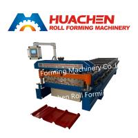 China Top plate sheet forming machine / Roof panel forming machine / 45# steel roofing machine for sale