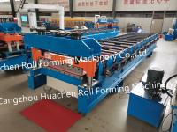 China Trapezoidal roof panel / wall panel forming machine / tile manufacturing machine for sale