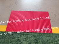 China Trapezoidal roof panel / wall panel forming machine / tile manufacturing machine for sale
