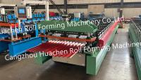 China Wave-shaped profile sheet forming machine / Suitable for the construction industry / Tile manufacturing machine for sale