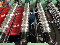 China Wave-shaped profile sheet forming machine / Suitable for the construction industry / Tile manufacturing machine for sale