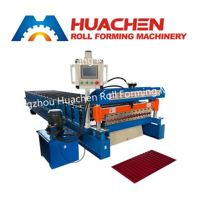 China Metal Roofing Galvanized Aluminum Steel Iron Sheet Making Machine for sale