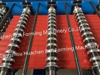 China Steel plate trapezoidal roof profile plate forming machine Ibr Roof panel coil forming machine production line for sale