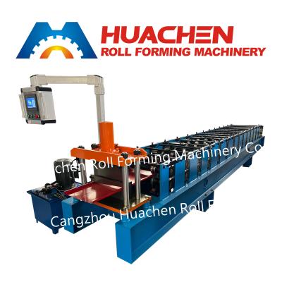 China Floor roller-formed steel sheet roofing machine - Produces various corrugated roof tiles for sale