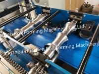 China Single Layer Aluminium Panel Roof Tile Roll Forming Step Tiles Machine for sale