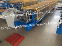 China Glazed Roof Tile Sheet Making Machine Press Step Glazed Tile Roll Former Line for sale