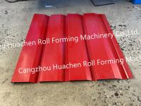 China Fully automatic wall panel roof panel sheet forming machine, glazed thin plate forming machine for sale