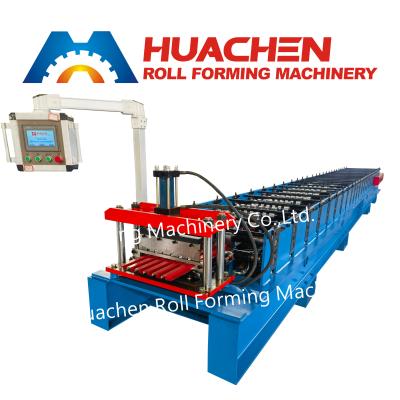 China Customized Finishing Roof Panel Trapezoidal Sheet Roll Forming Machine for sale