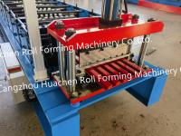 China Customized Finishing Roof Panel Trapezoidal Sheet Roll Forming Machine for sale