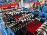 China Customized Finishing Roof Panel Trapezoidal Sheet Roll Forming Machine for sale